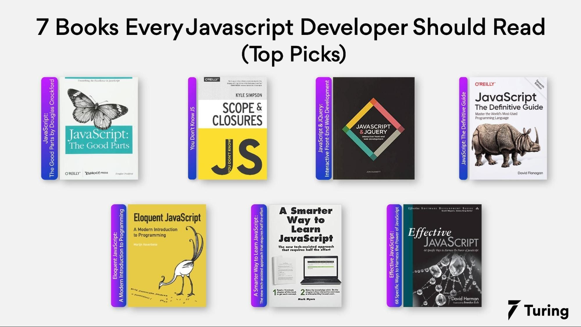 7 Books Every JavaScript Developer Should Read Turing